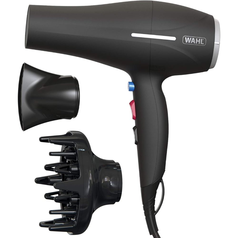 Wahl Ionic Smooth Hair Dryer 2200W Black – Justmylook