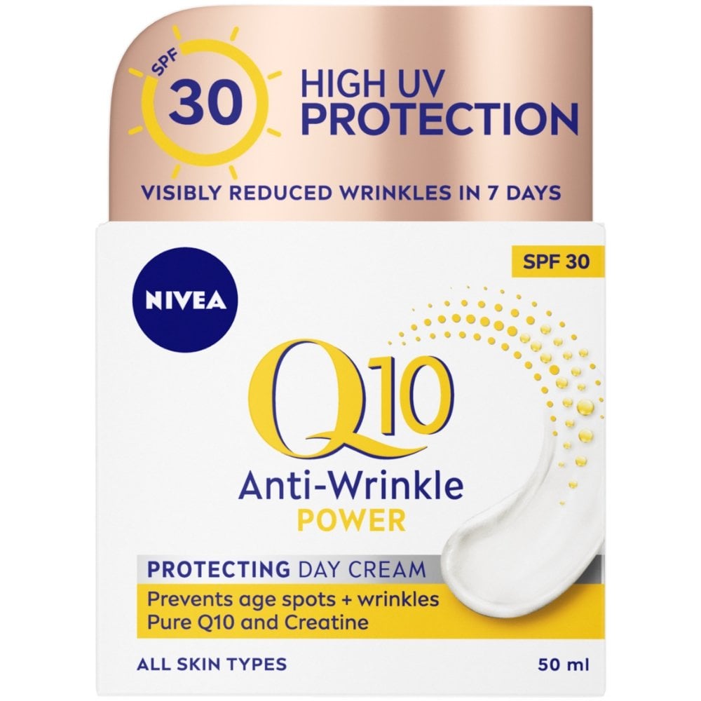 Nivea Q10 Power Anti-Wrinkle & Firming Day Cream SPF30 50ml – Justmylook