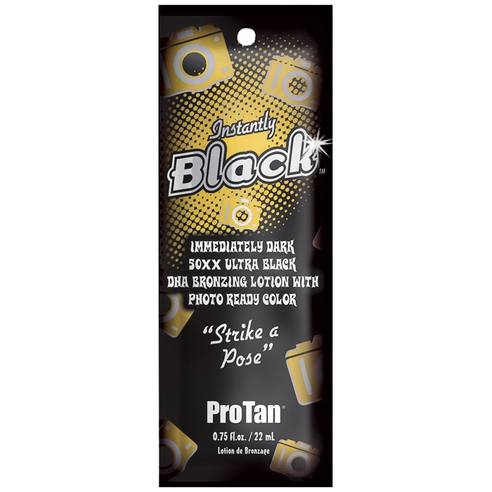 ProTan Instantly Black Bronzing Tanning Accelerator Lotion Sachet 22ml – Justmylook