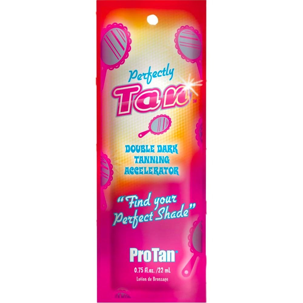ProTan Perfectly Tan Double Dark Tanning Accelerator Lotion Sachet 22m – Justmylook