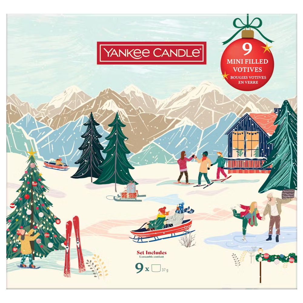 Yankee Candle Après Ski Collection 9 Filled Mini Votives Book – Justmylook