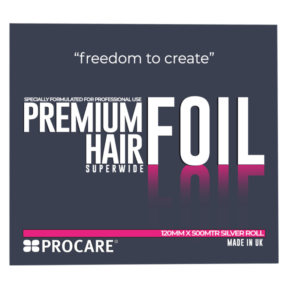Procare Premium Superwide Silver Hair Foil 120mm x 500mtr – Justmylook