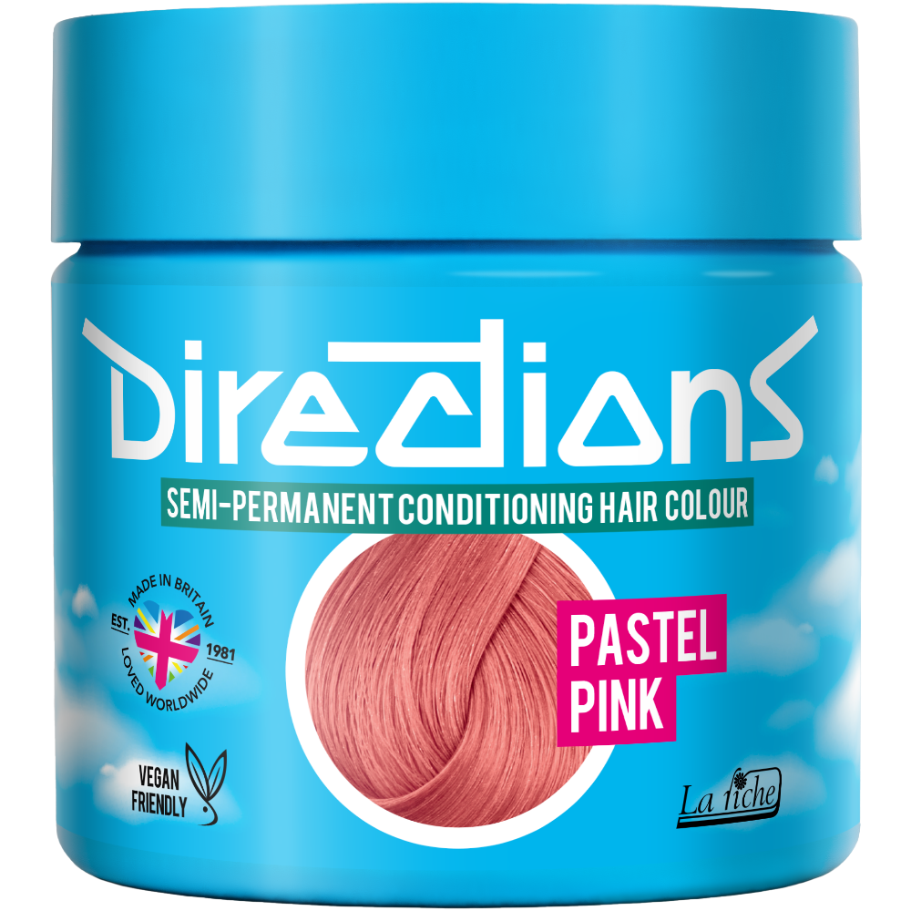 Directions Pastel Pink Hair Dye 88ml – Justmylook