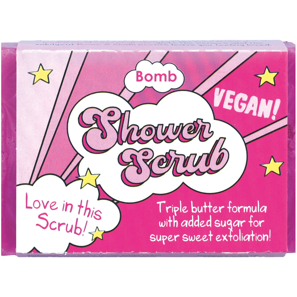 Bomb Cosmetics Love In This Scrub Solid Shower Scrub Bar – Justmylook