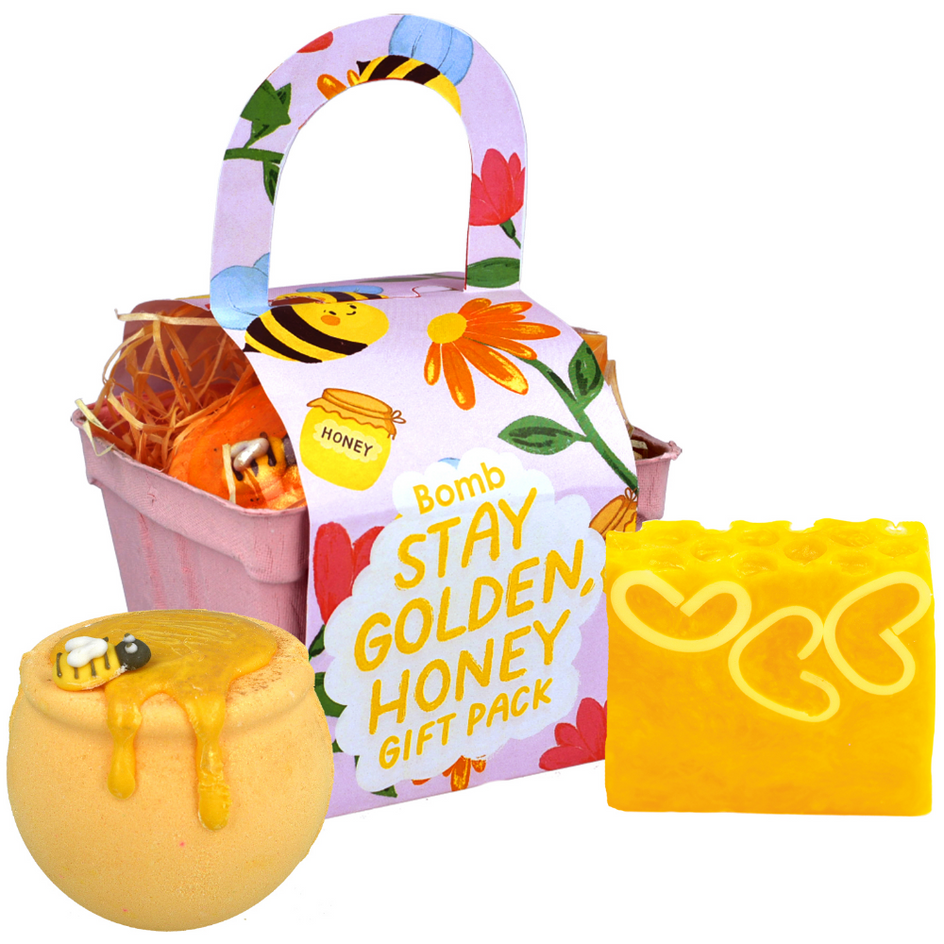 Bomb Cosmetics Stay Golden Honey Punnet Gift Pack – Justmylook
