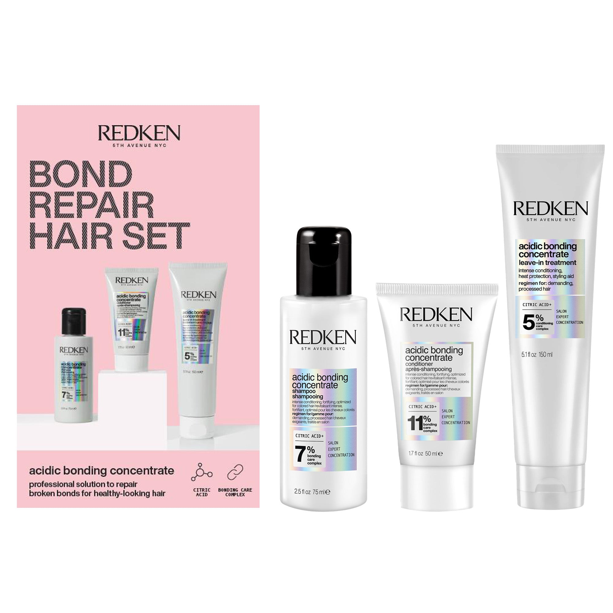 Redken Acidic Bonding Concentrate Discovery Set – Justmylook