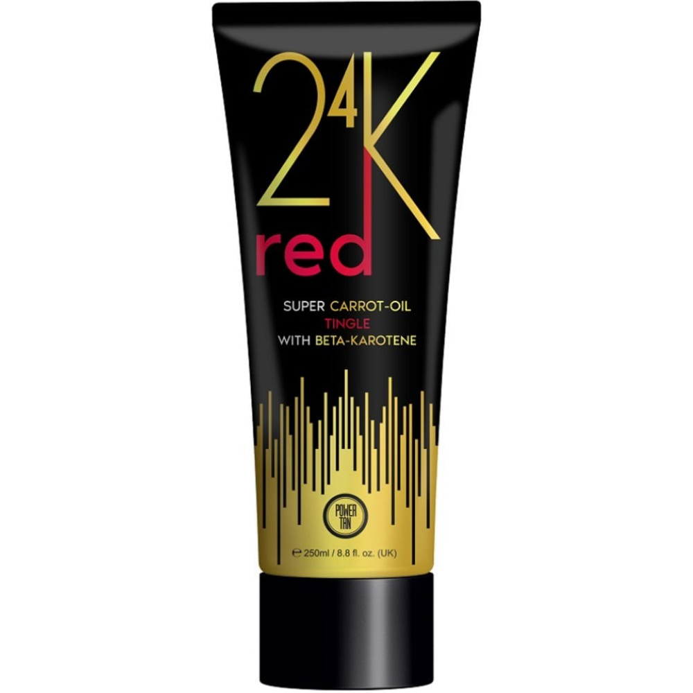 Power Tan 24K Red Super Carrot Oil Tingling Tanning Accelerator 250ml ...