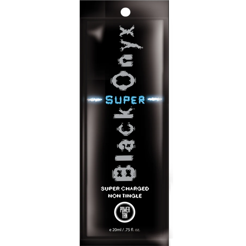 Power Tan Super Black Onyx Super-Charged Tanning Accelerator Sachet 20 ...