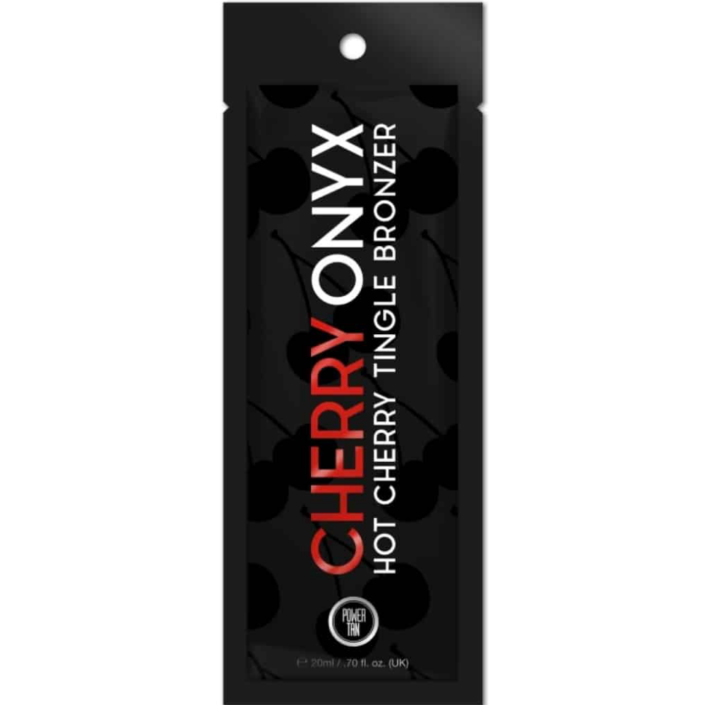 Power Tan Cherry Onyx Hot Cherry Tingle Bronzer Tanning Accelerator Sa ...