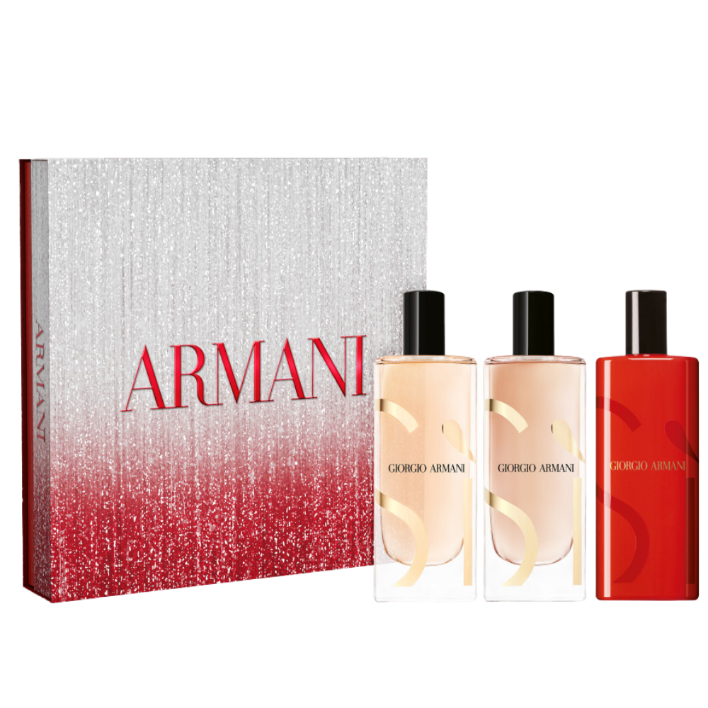 Giorgio Armani Si Perfume Mini Discovery Set 3 x 15ml – Justmylook