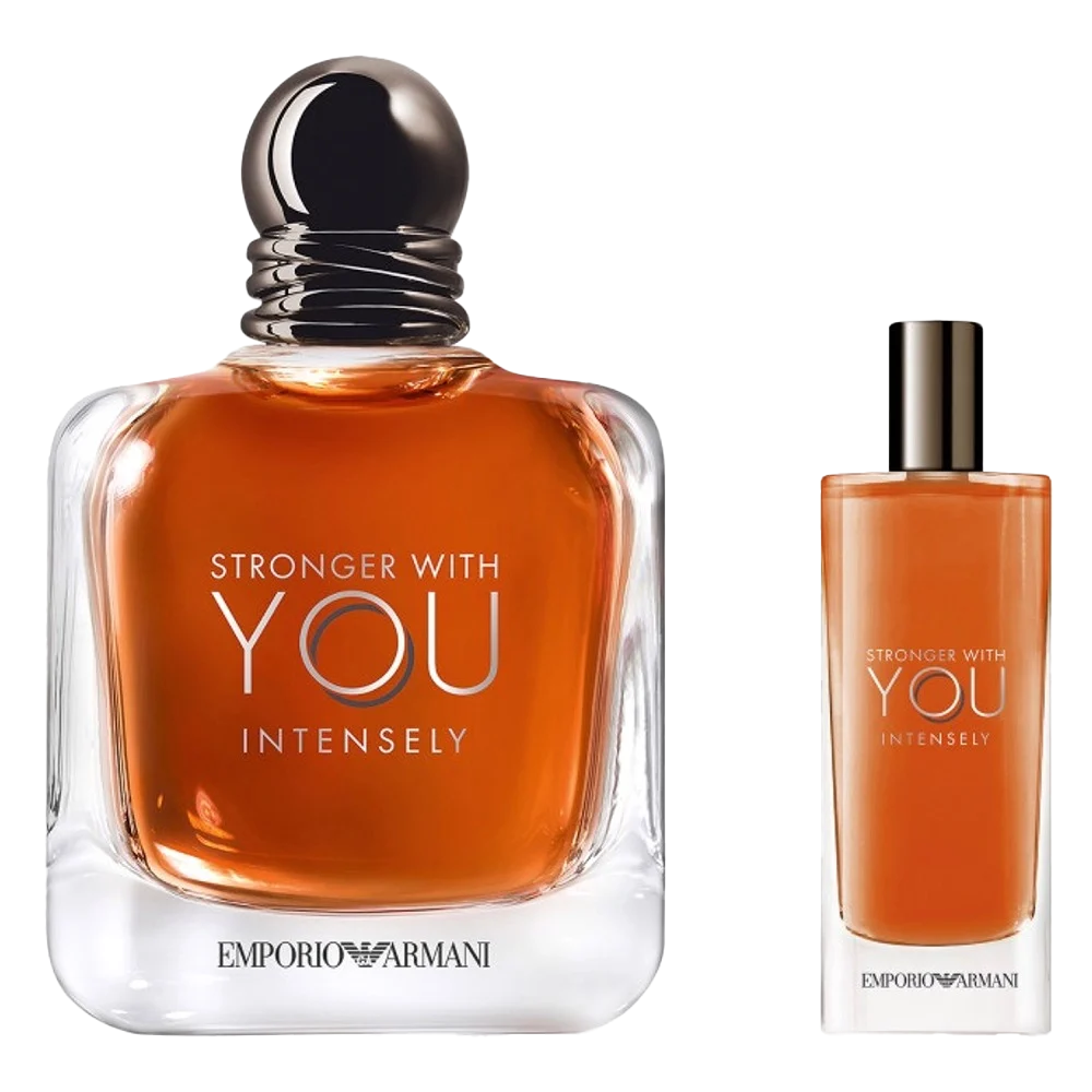 Emporio Armani Stronger With You Intensely Men's Eau De Parfum Gift Se ...