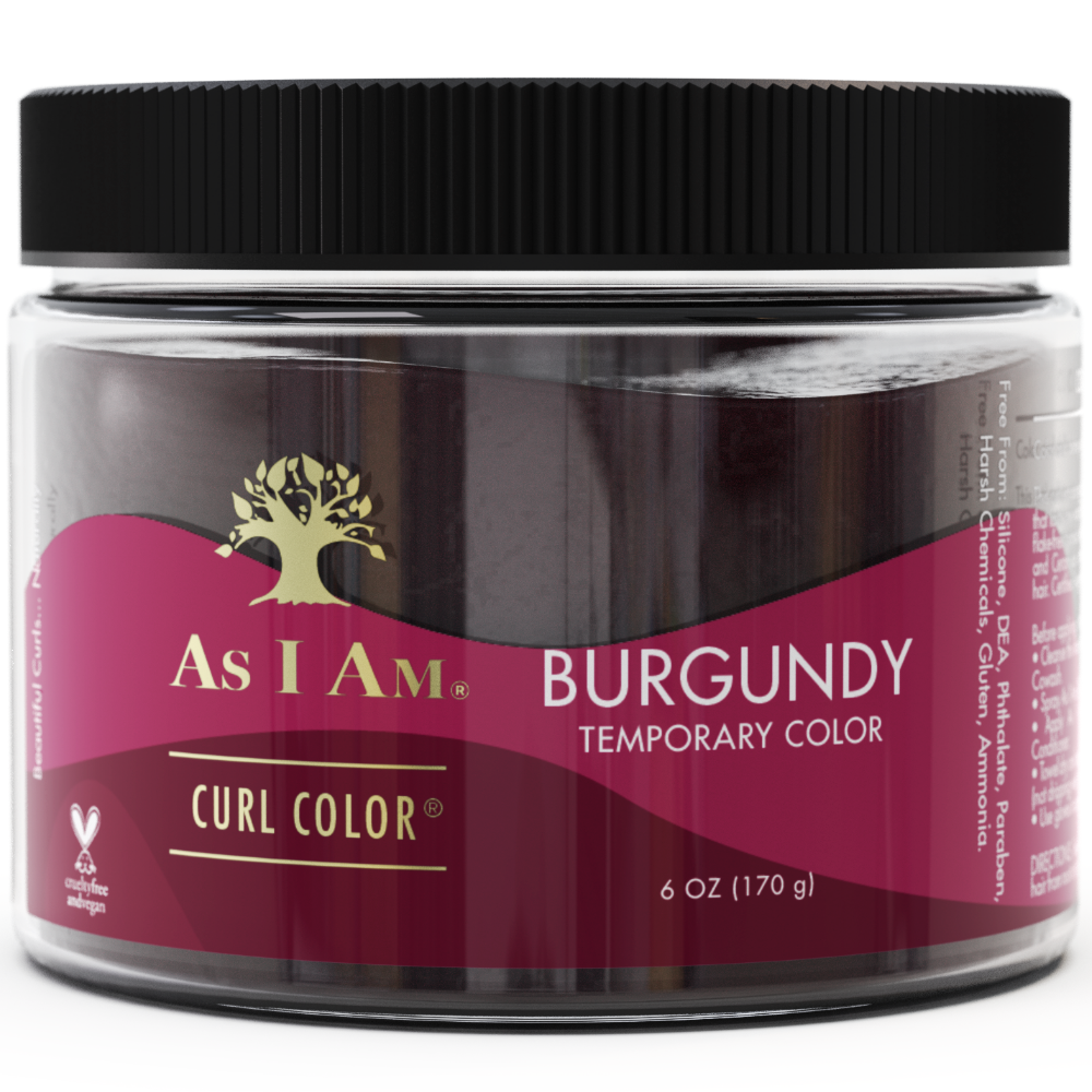 As I Am Curl Colour Burgundy Temporary Colour 182g – Justmylook