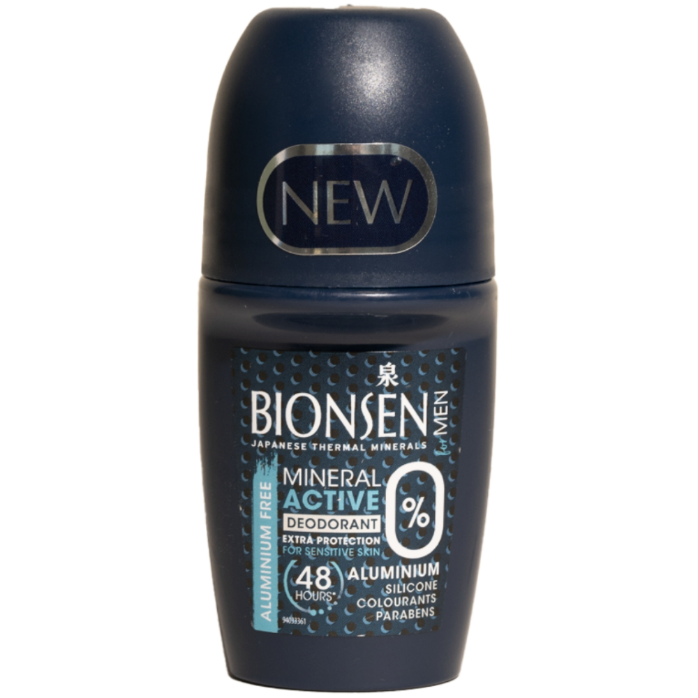 Bionsen Mineral Active Deodorant Roll-On For Men 50ml – Justmylook