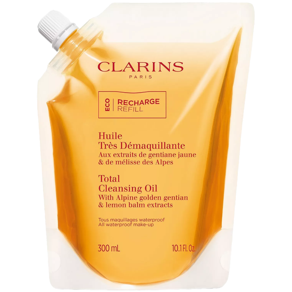 Clarins Total Cleansing Oil Refill Pouch 300ml – Justmylook