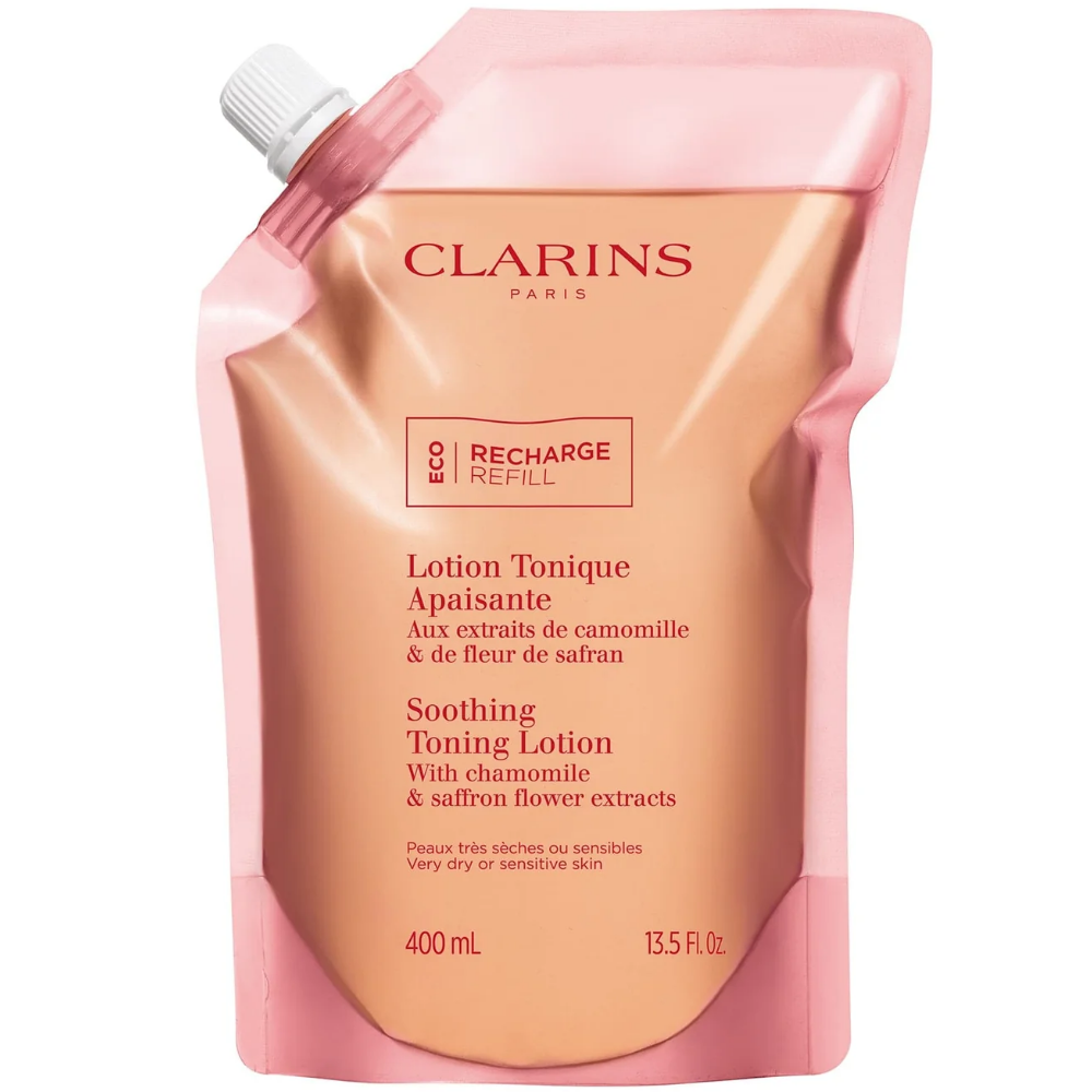 Clarins Soothing Toning Lotion Refill Pouch 400ml – Justmylook