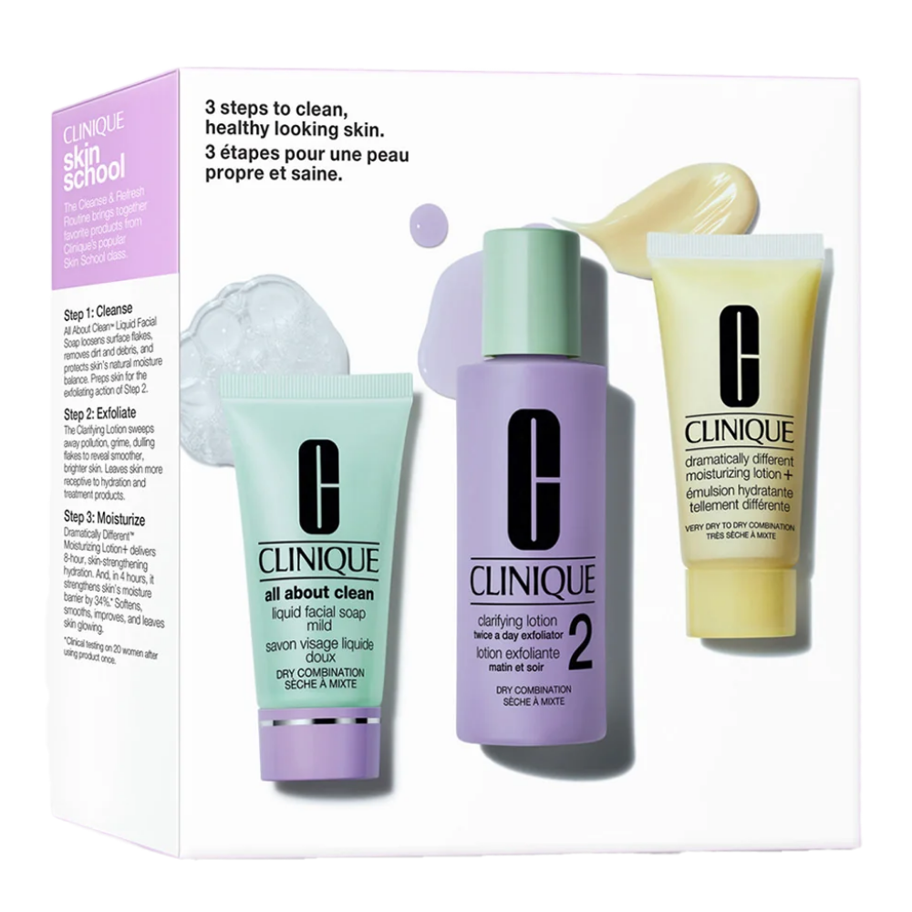 Clinique 3 Step Skin Type 2 Discovery Kit – Justmylook
