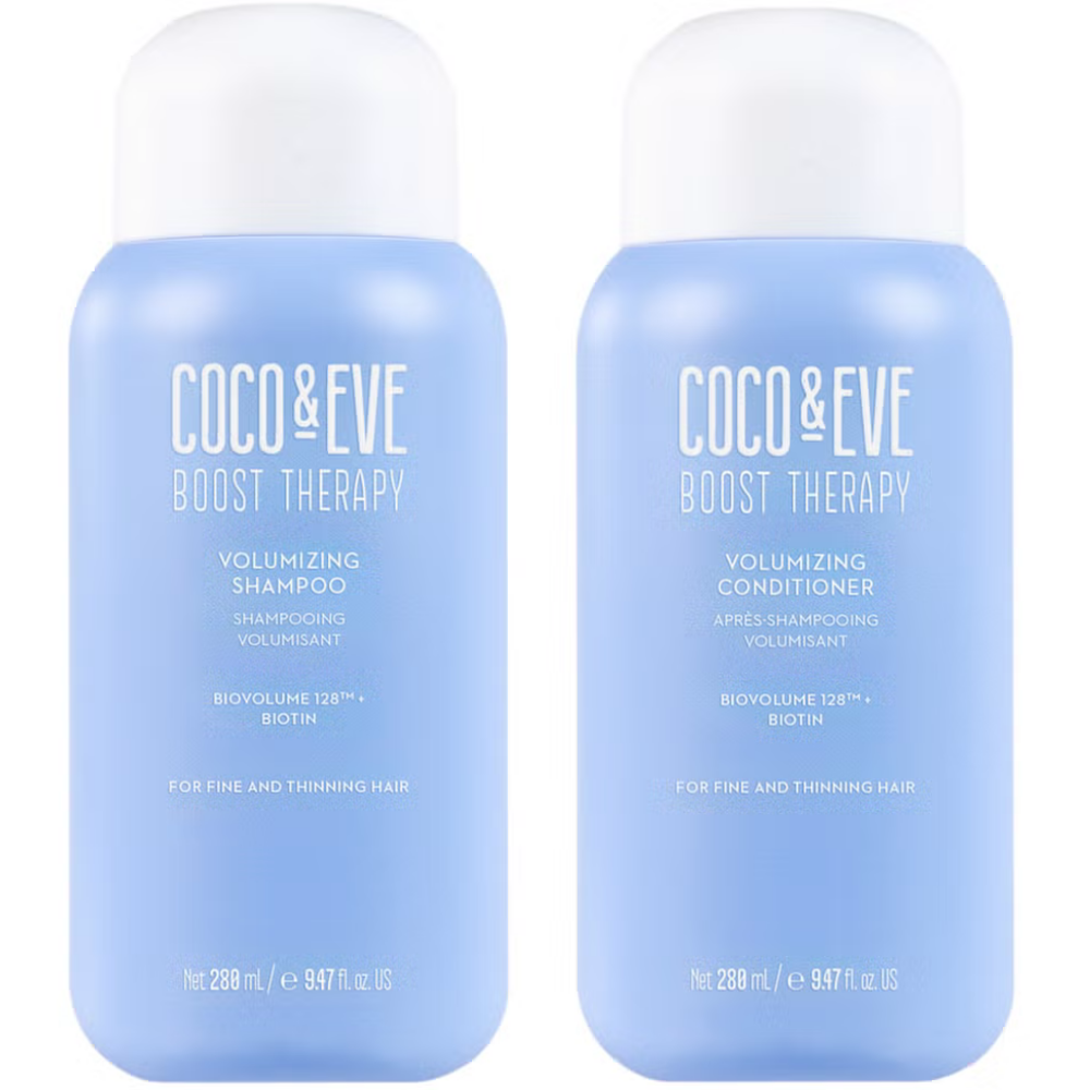 Coco & Eve Boost Therapy Hair Volumising Shampoo & Conditioner Twin 2 ...