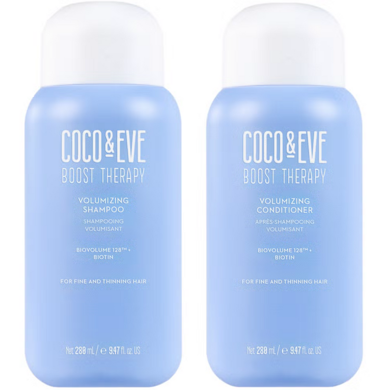 Coco & Eve Boost Therapy Hair Volumising Shampoo & Conditioner Twin 2 ...