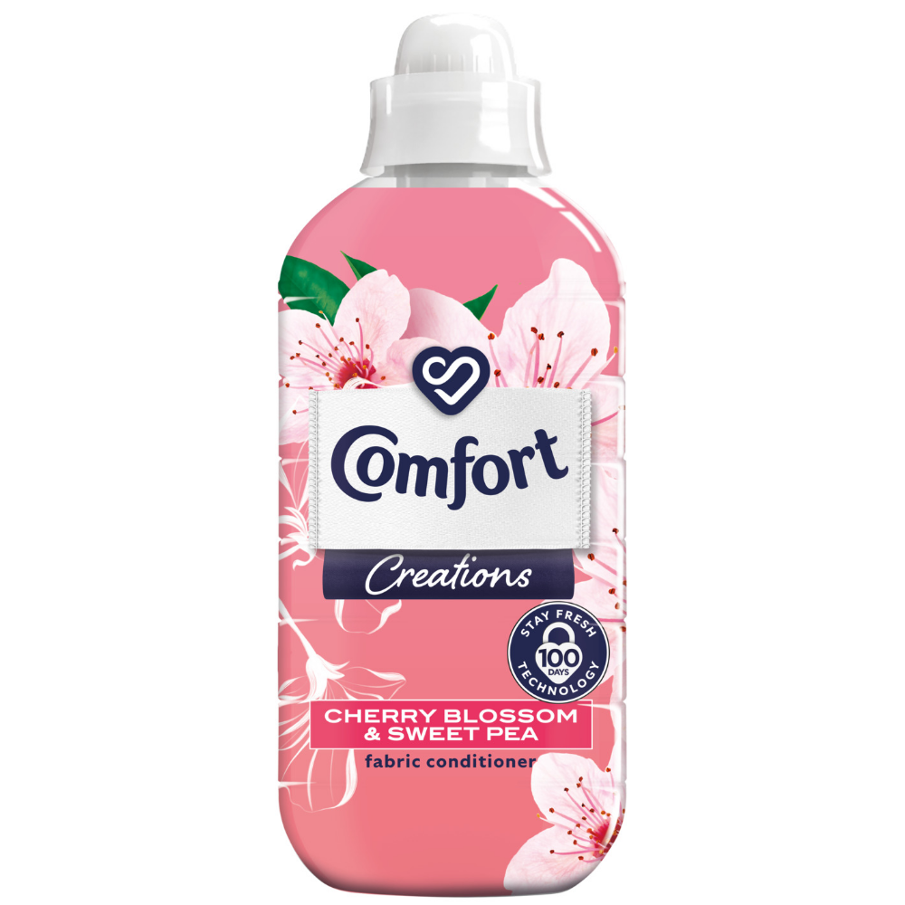 Comfort Creations Cherry Blossom & Sweet Pea Fabric Conditioner 30 Was ...