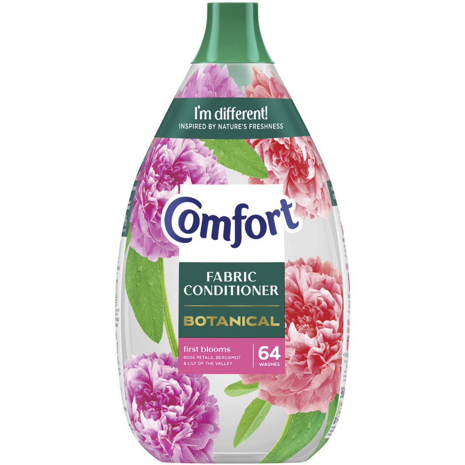 Comfort Botanical Freshness First Blooms Fabric Conditioner 64 Washes ...