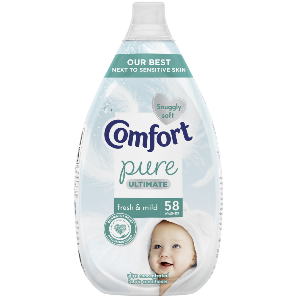 Comfort Pure Ultimate Fresh & Mild Ultra-Concentrated Fabric Condition ...