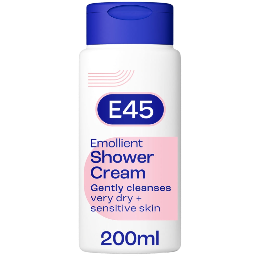 E45 Dermatological Emollient Shower Cream 200ml – Justmylook