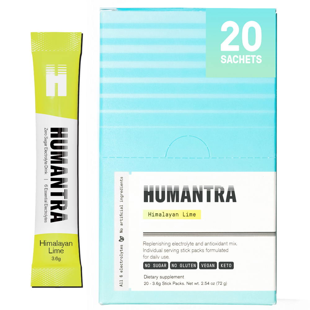Humantra Himalayan Lime Electrolyte Powder Hydrating Supplement x20 ...