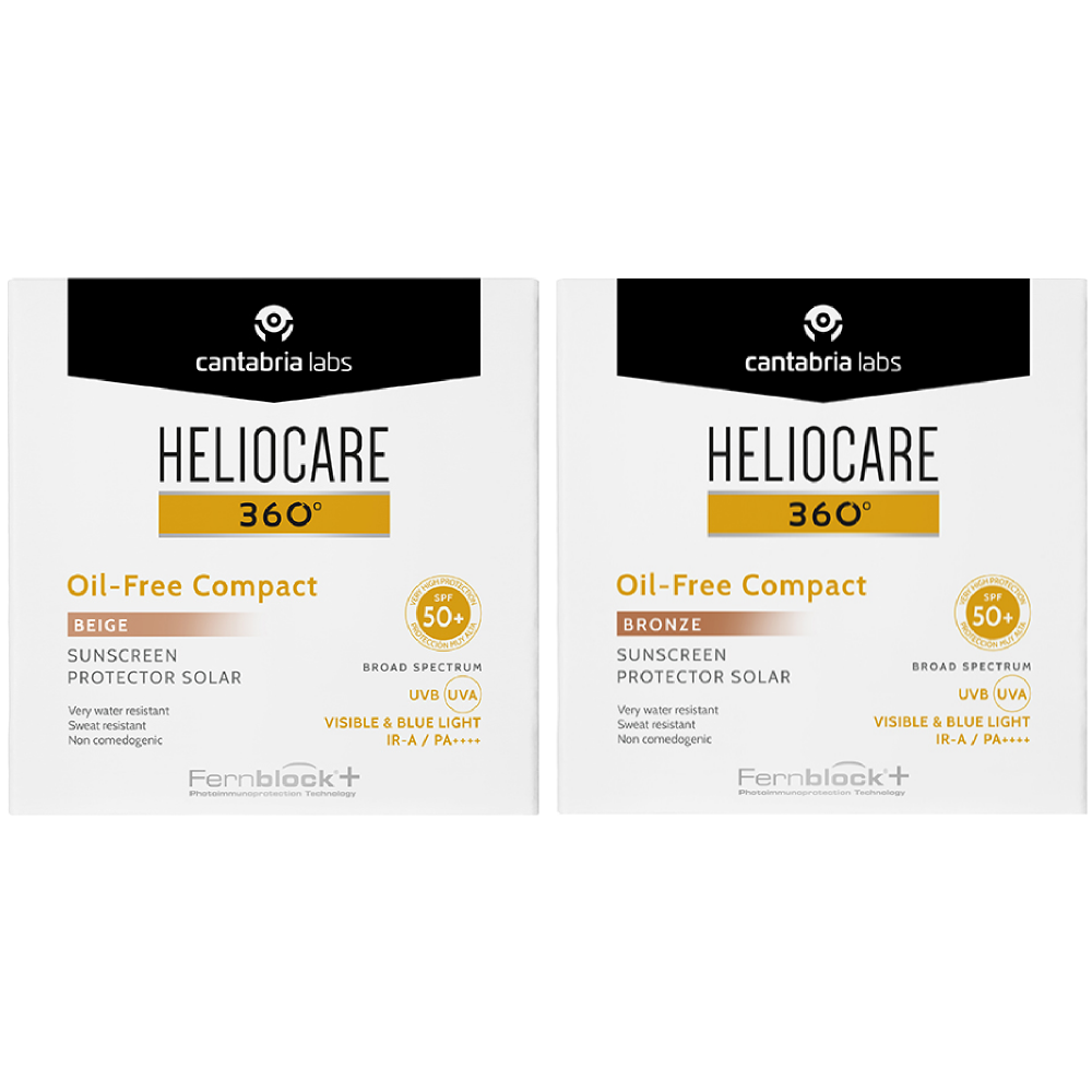 Heliocare 360° Oil-Free Compact SPF50+ 10g – Justmylook