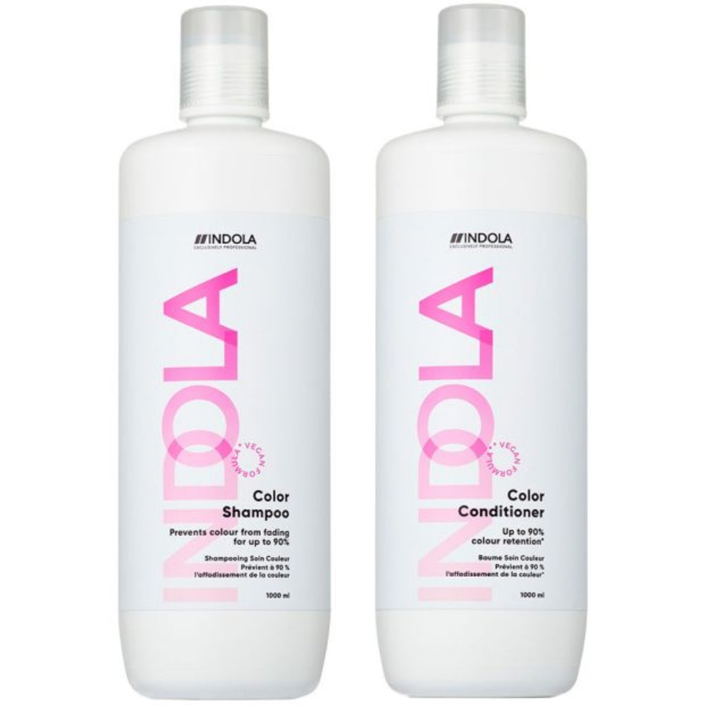 Indola Colour Shampoo & Conditioner Twin 2 x 1000ml – Justmylook