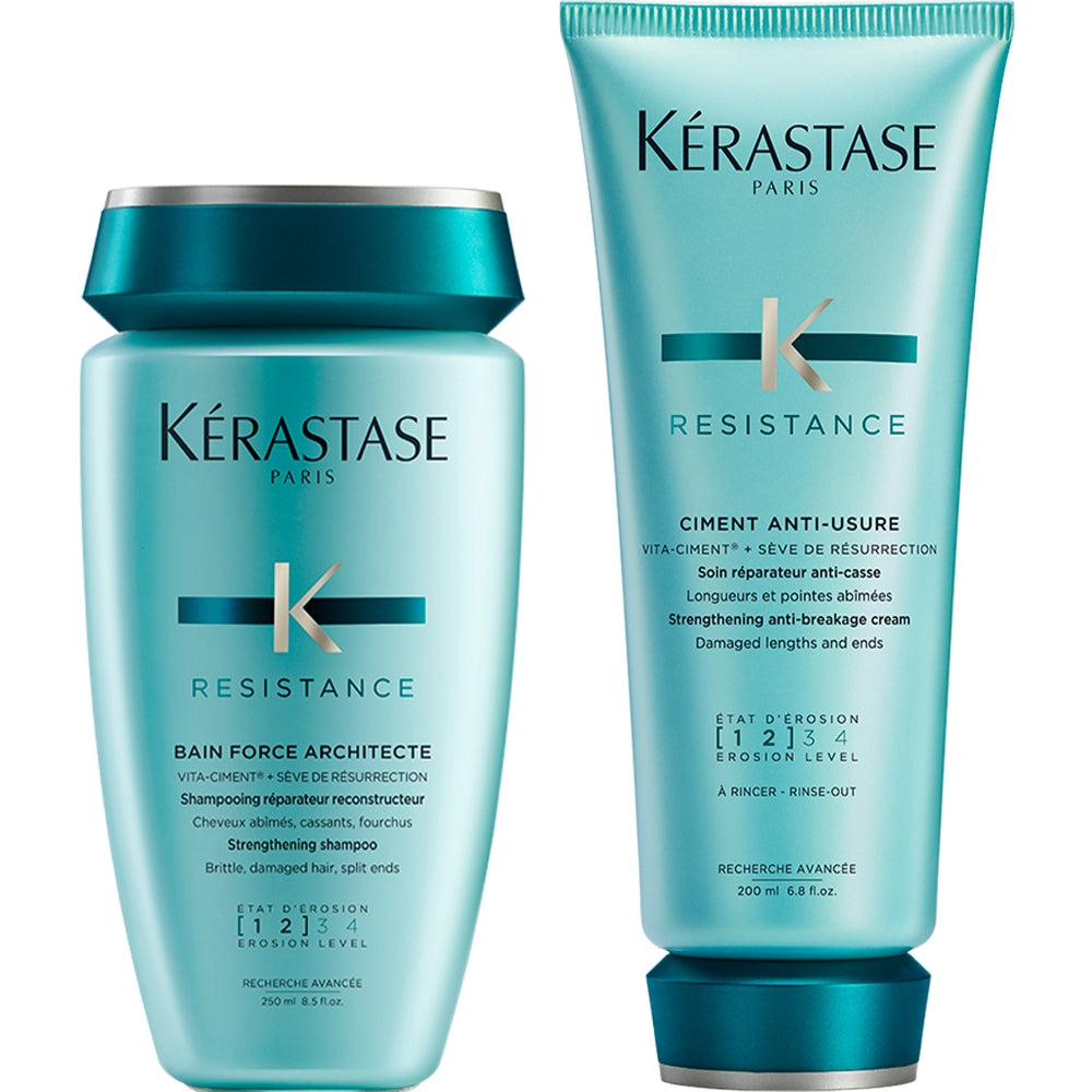 Kérastase Resistance Bain Force Architecte Daily Strengthening Shampoo ...