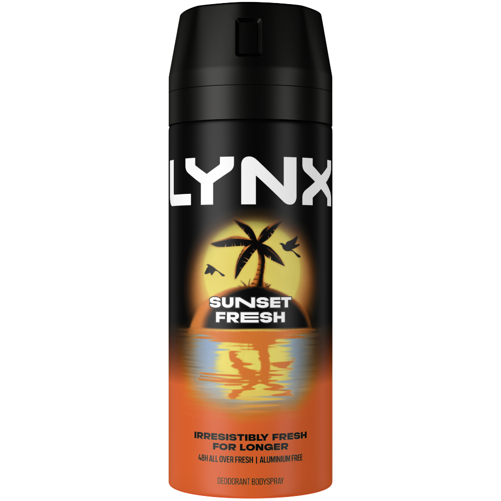 Lynx Sunset Fresh 48h Deodorant Body Spray 150ml – Justmylook