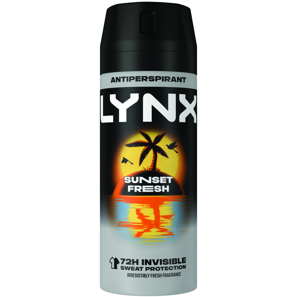 Lynx Sunset Fresh 72h Mango & Mandarin Anti-Perspirant Deodorant Spray 150ml – Justmylook