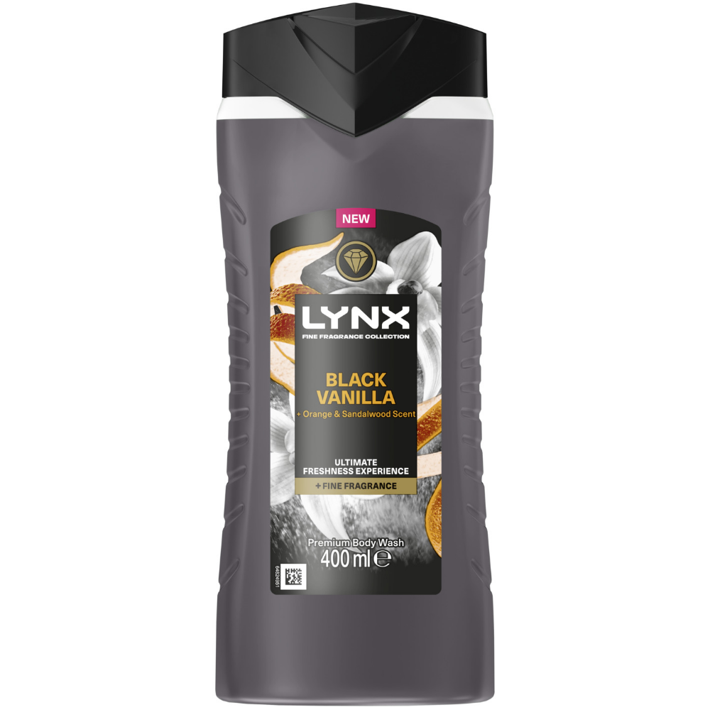 Lynx Black Vanilla Premium Shower Gel 400ml – Justmylook