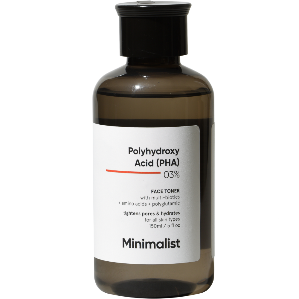 Minimalist Polyhydroxy Acid PHA 03% Face Toner 150ml – Justmylook