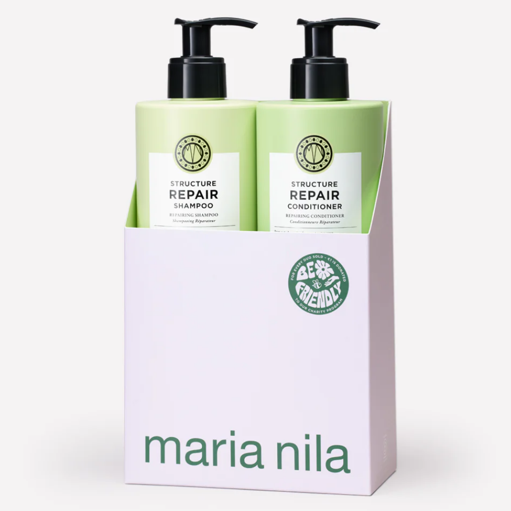 Maria Nila Structure Repairing Shampoo & Conditioner Duo Set 2 x 500ml ...