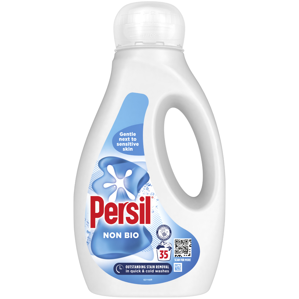 Persil Non-Bio Liquid Laundry Washing Detergent 35 Washes 945ml ...
