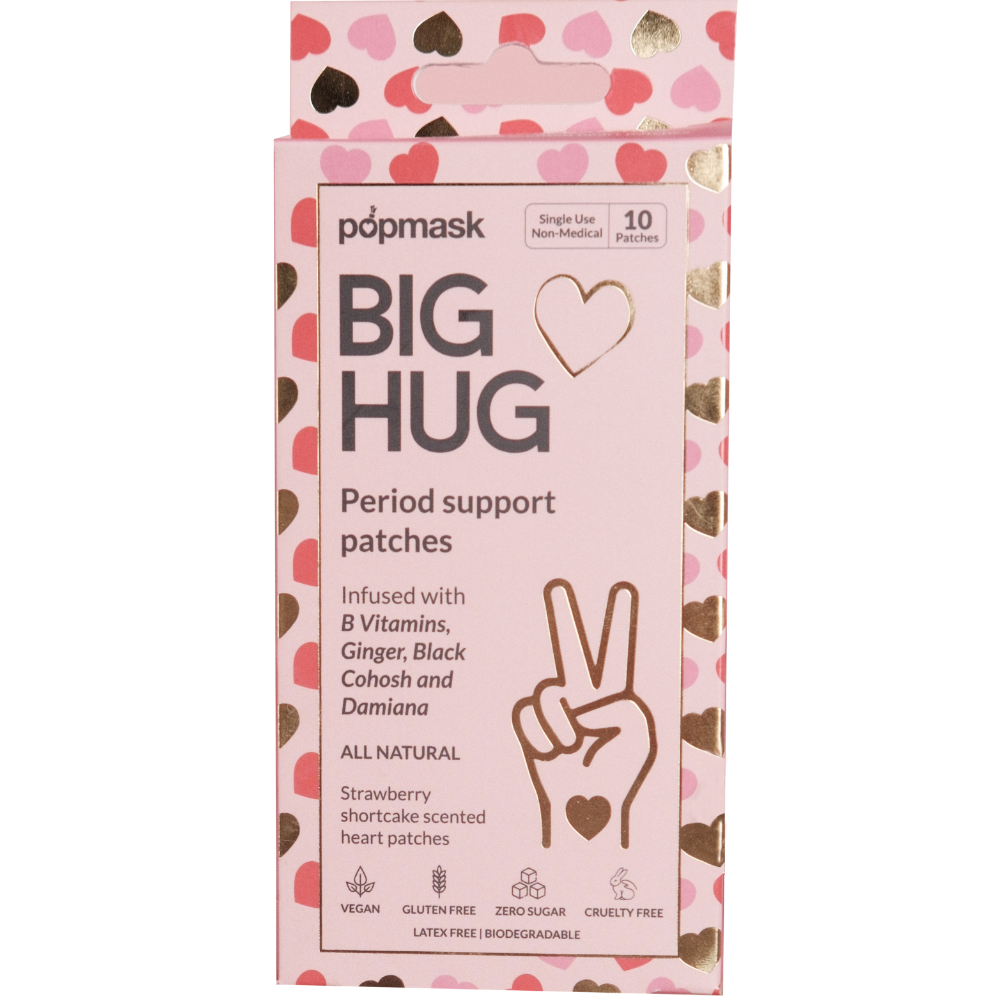 Popmask Big Hug Vitamin Period Support Patches x10 – Justmylook