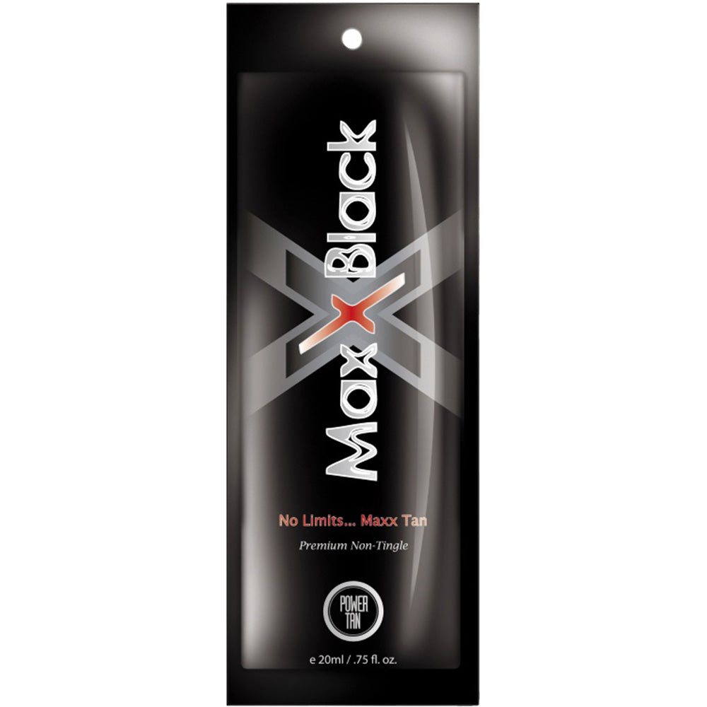 Power Tan Maxx Black No Limits Premium Tanning Accelerator Sachet 20ml ...