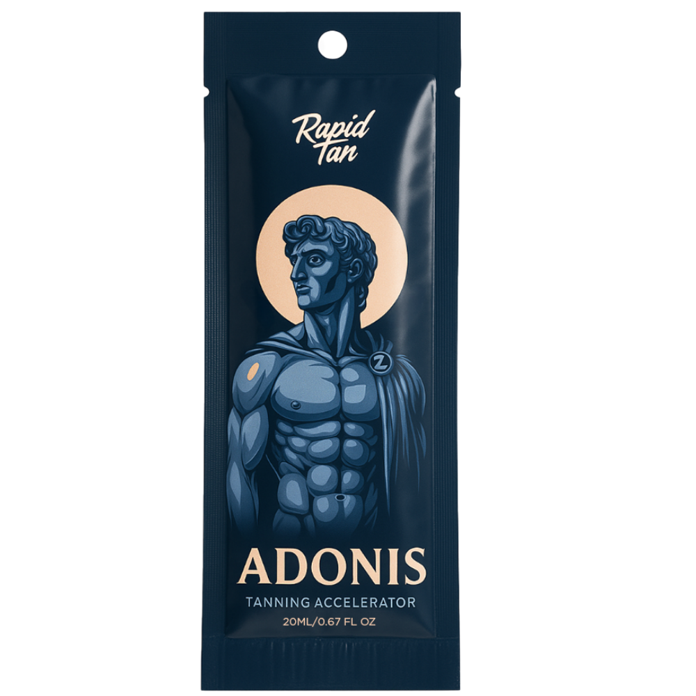 Rapid Tan The Adonis Advanced Tanning Accelerator Lotion Sachet 20ml ...