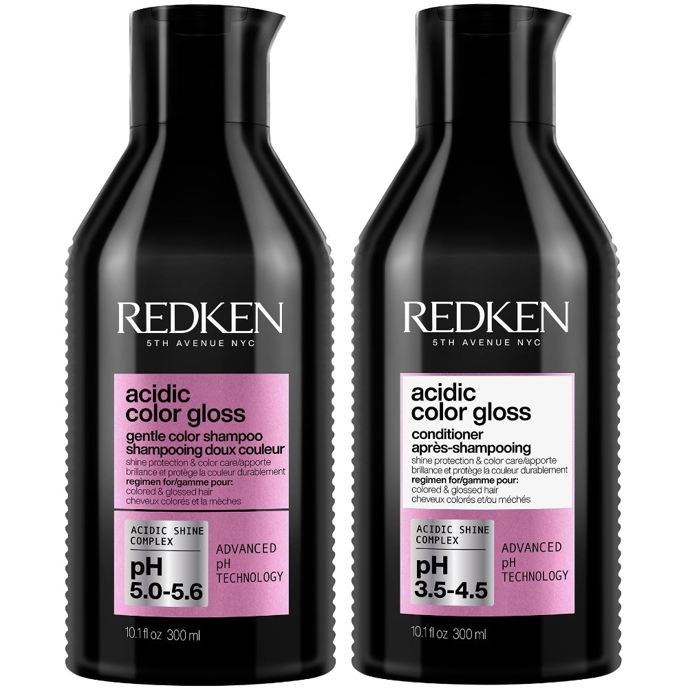 Redken Acidic Colour Gloss Gentle Cleansing Sulphate-Free Shampoo & Co ...
