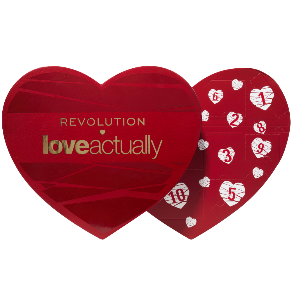 Makeup Revolution Love Actually x Revolution 12 Days Advent Calendar ...
