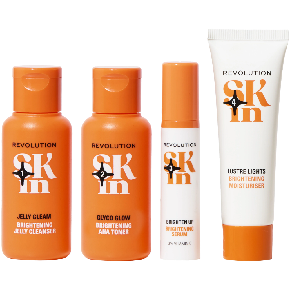 Revolution Skincare Be Bright 4 Step Glow Boosting Routine – Justmylook