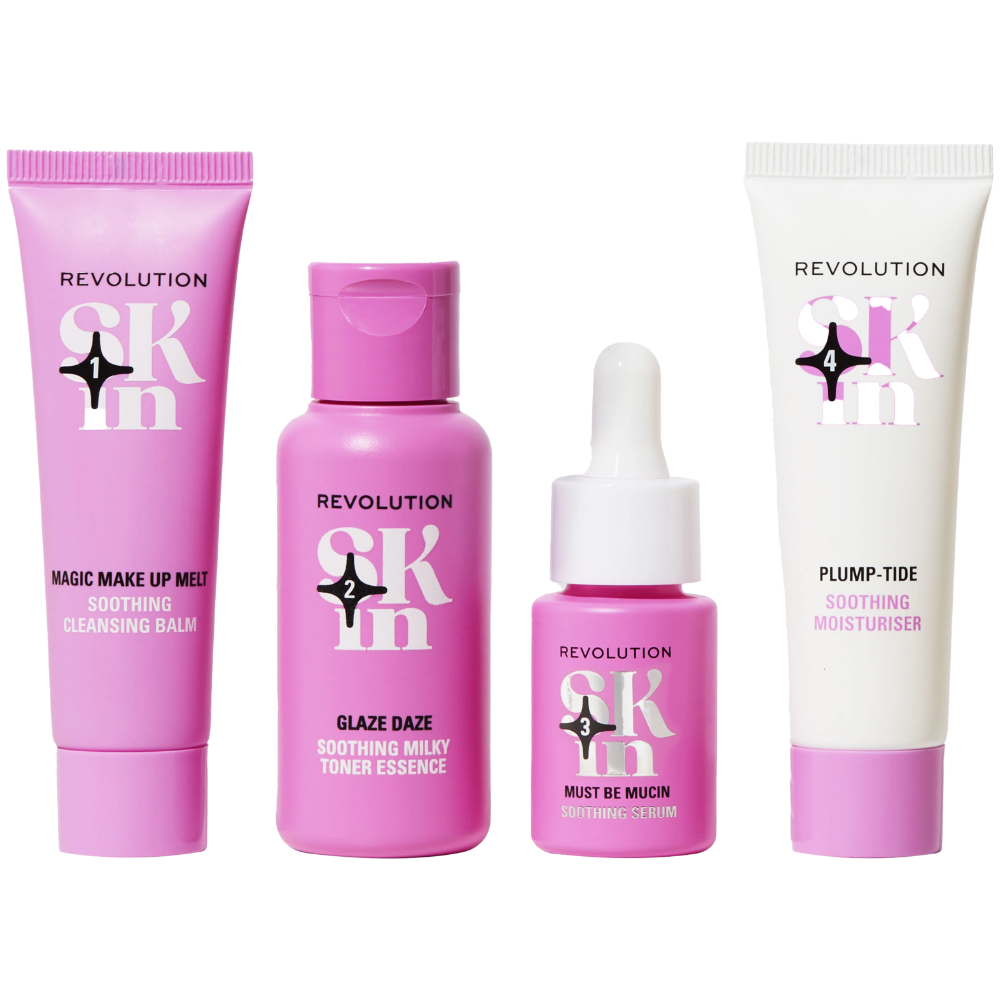Revolution Skincare Go Gentle 4 Step Soothing Routine – Justmylook