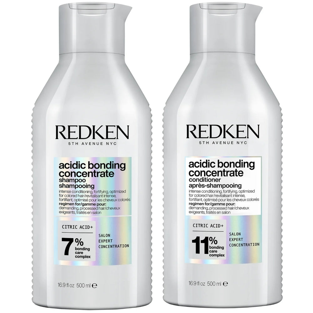 Redken Acidic Bonding Concentrate Shampoo & Conditioner Twin 2 x 500ml ...