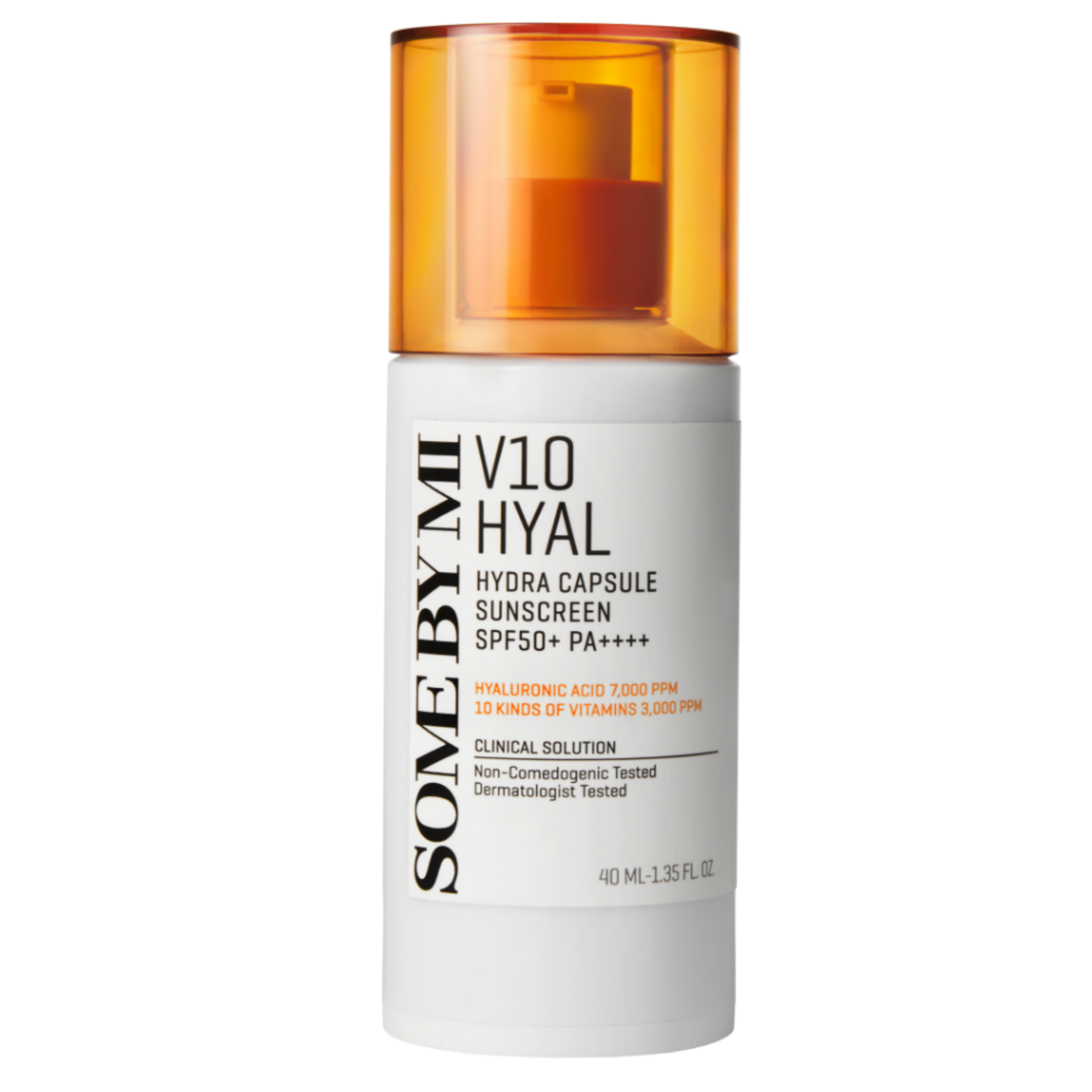 Some By Mi V10 Hyal Hydra Capsule Sunscreen PA++++ SPF50+ 40ml – Justmylook