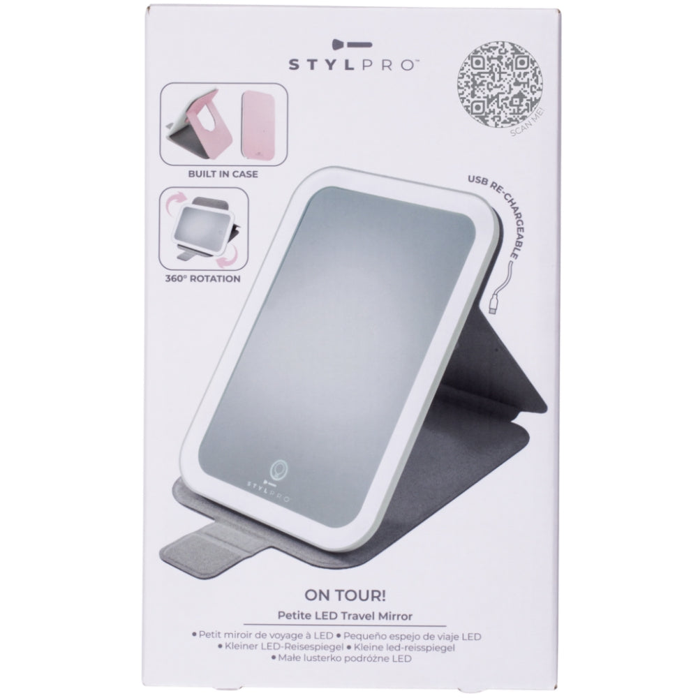 StylPro On Tour Petite Travel LED Mirror – Justmylook