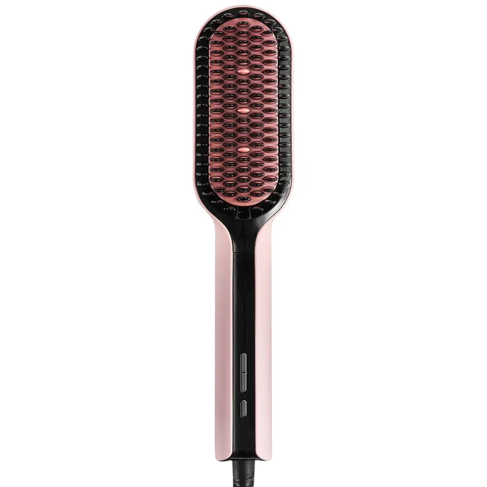 TYMO iONIC Plus Hair Straightener Brush Pink – Justmylook