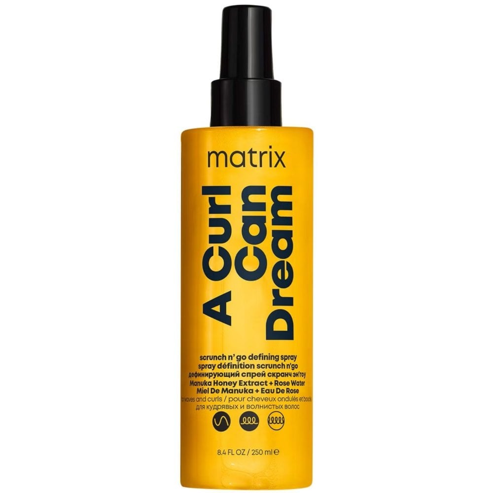 Matrix A Curl Can Dream Scrunch 'N' Go Defining Spray 250ml – Justmylook