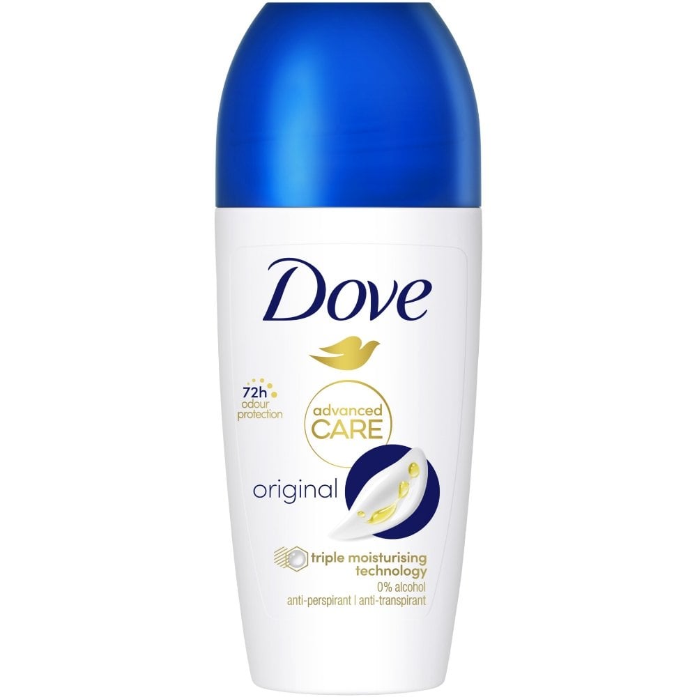Dove Advanced Care 72h Original Anti-Perspirant Deodorant Roll-On 50ml ...
