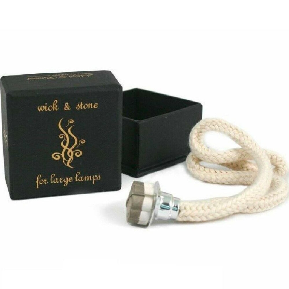 Ashleigh & Burwood Large Lamp Replacement Wick & Stone – Justmylook